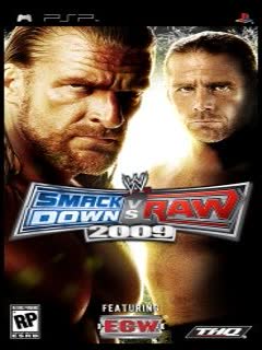PSP | WWE SmackDown! vs. RAW 2009 - Скачать 889.35 Мб